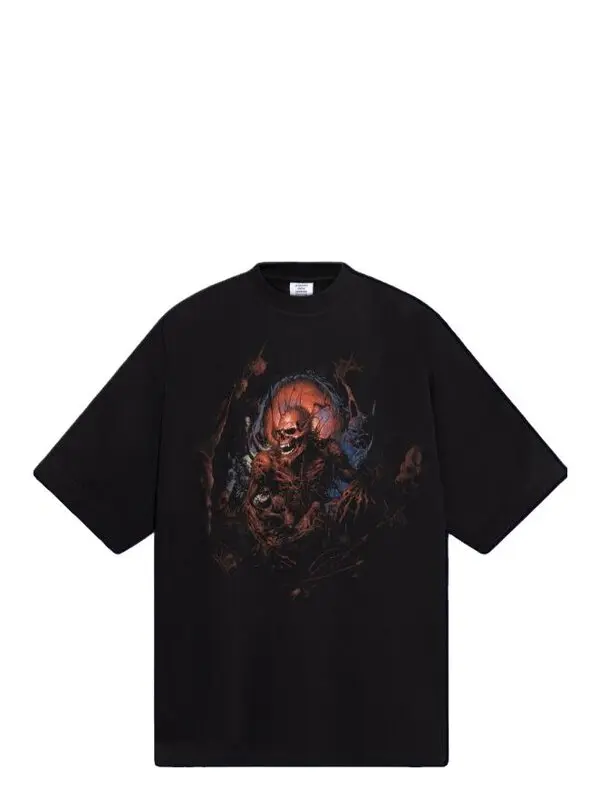 Vetements Graphic-print T-shirt - Black