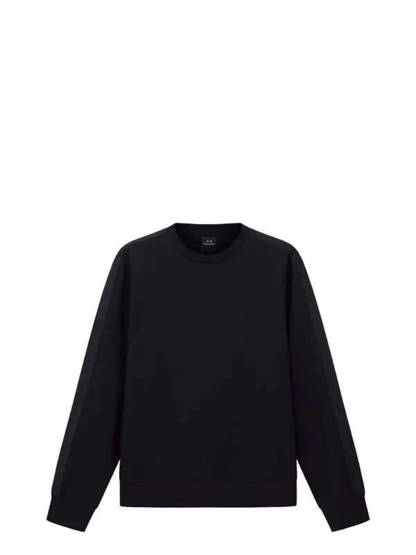 Armani Exchange Crew-neck Sweatshirt - Black