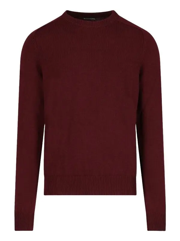 TOM FORD Cashmere Knitted Jumper - Brown