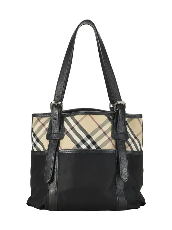 Burberry Zip Tote - Black
