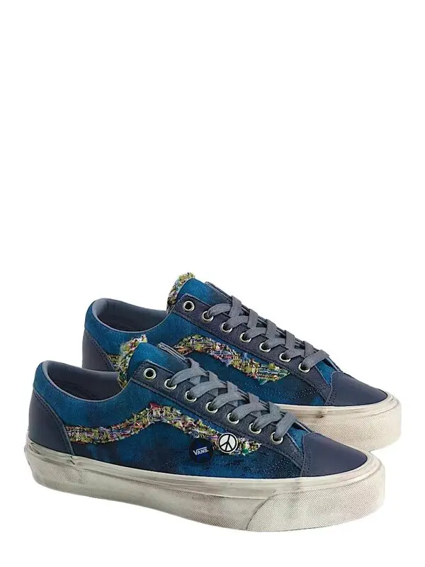 VANS Old Skool 36 Lx Pin-embellished Sneakers - Blue
