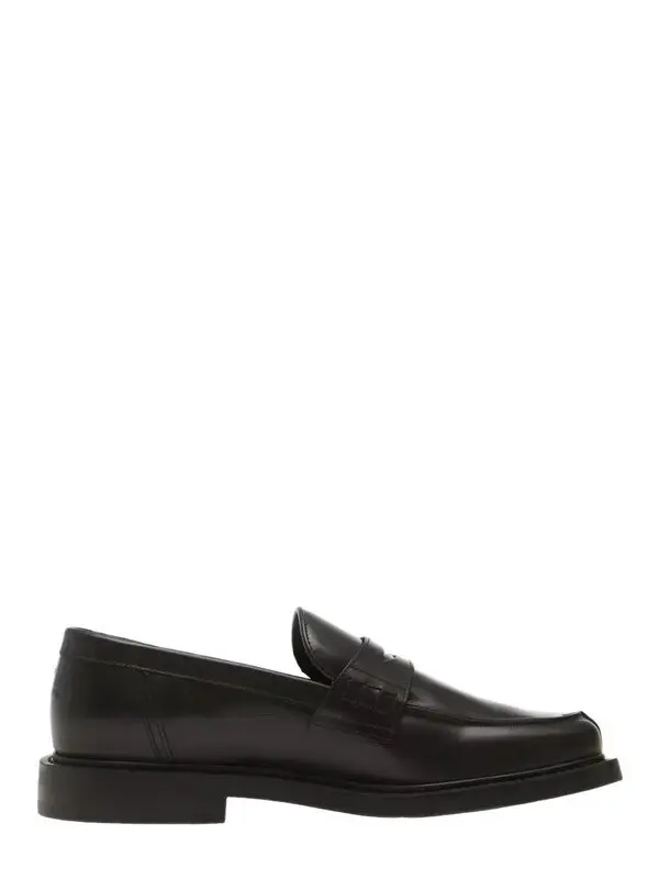 Filling Pieces Polido Minimum Penny Loafers - Black
