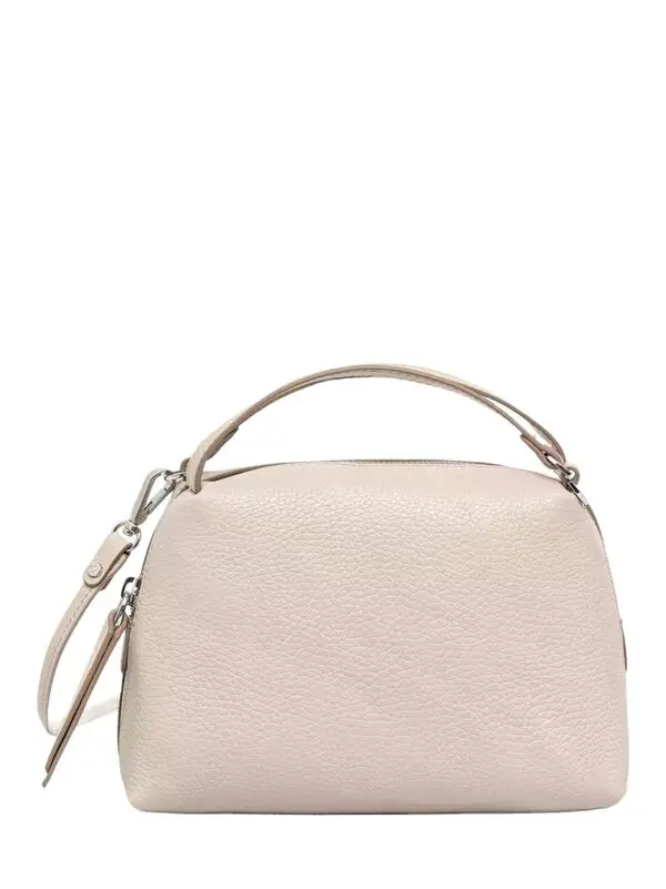 GIANNI CHIARINI Alifa Pebbled Leather Bag - Neutrals