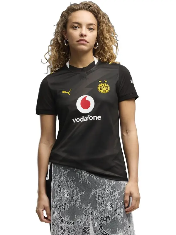 PUMA Borussia Dortmund Away Soccer Jersey - Black