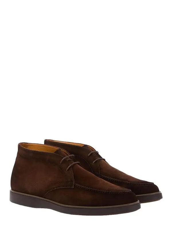 Magnanni Lello Suede Desert Boots - Brown