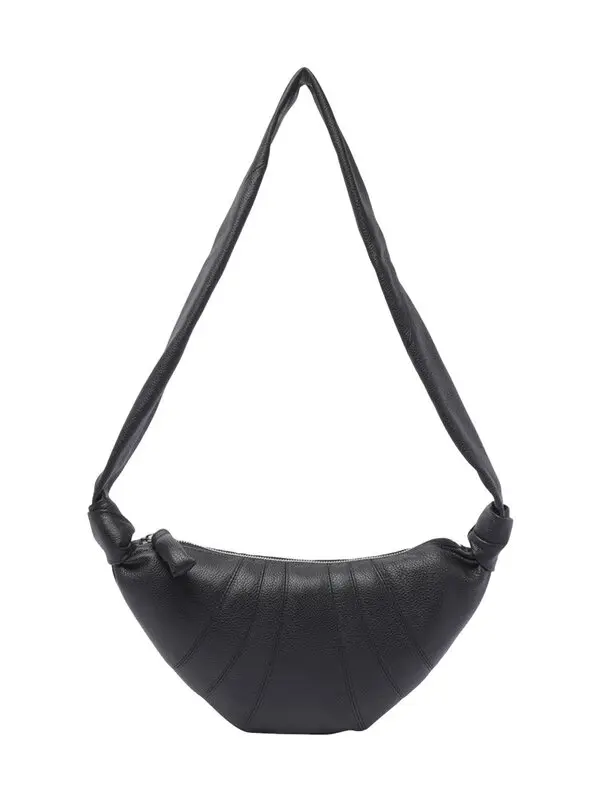 LEMAIRE Croissant Crossbody Bag - Black