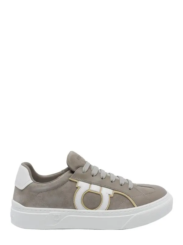 FERRAGAMO Gancini Sneakers - Gray