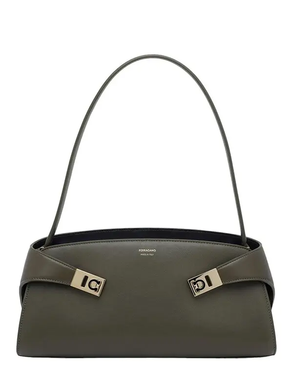 FERRAGAMO Hug East-west Shoulder Bag - Green