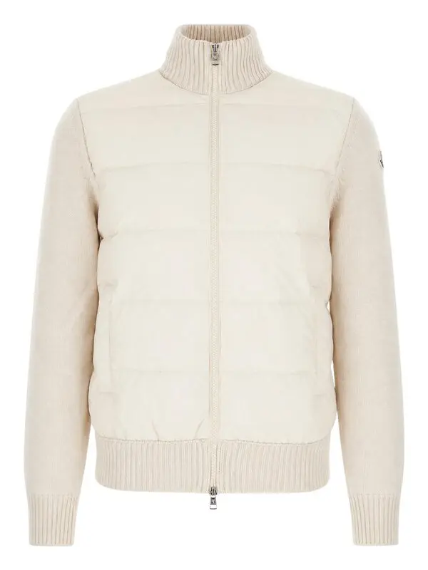 Moncler Zip Up Padded Jacket - Multicolor