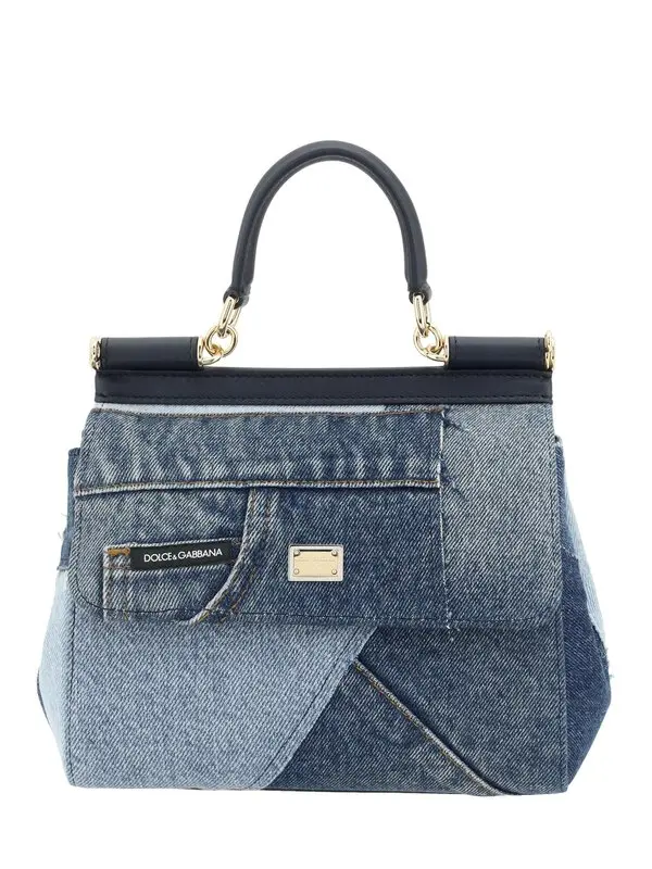 Dolce & Gabbana Sicily Handbag - Blue