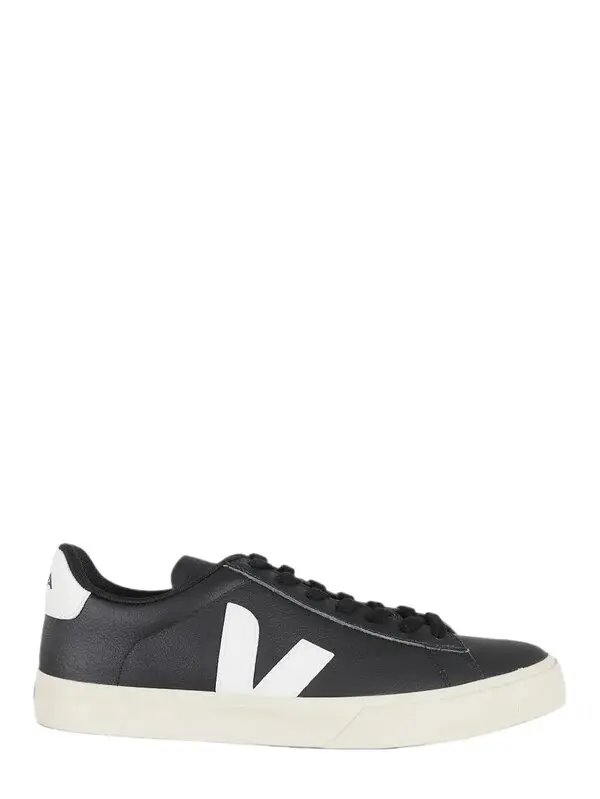 VEJA Campo Eco Leather Trainers - Black