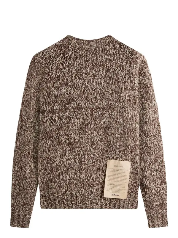 BALLANTYNE Raw Diamond Pullover - White