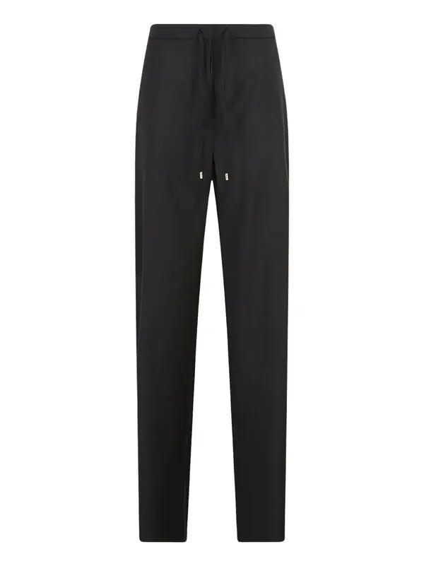 Max Mara Crisma Wide-leg Trousers - Black