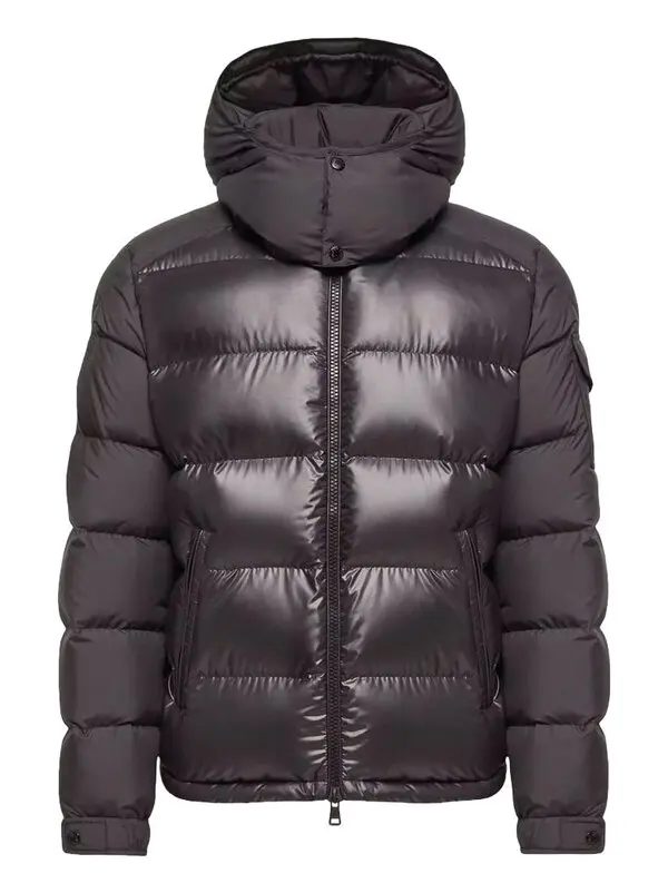 Moncler Maya Short Hooded Down Jacket - Black