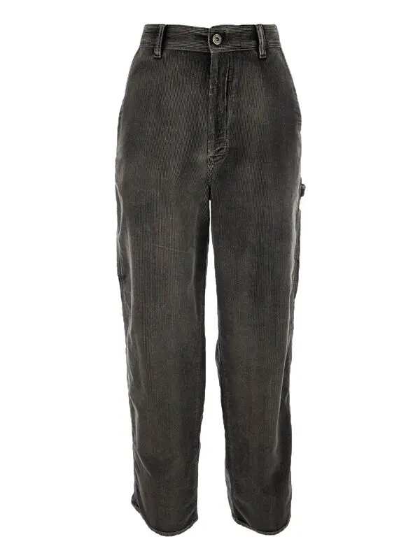 Miu Miu Corduroy Cargo Trousers - Multicolor