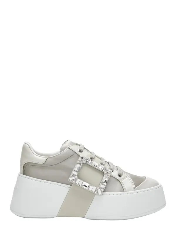 ROGER VIVIER Viv Skate Sneakers - Gray