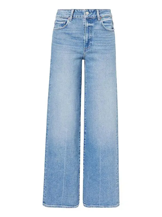 Paige Sasha Wide-leg Denim Jeans - Arcade
