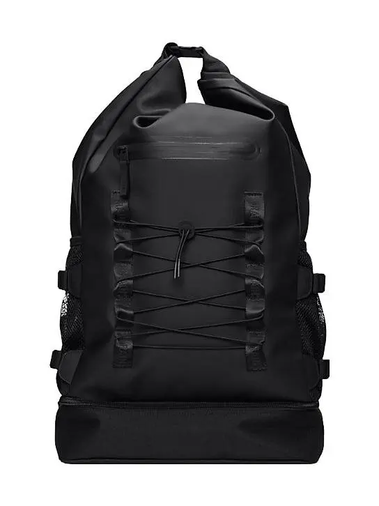 Rains Texel Mountaineer Coated-shell Backpack - Black