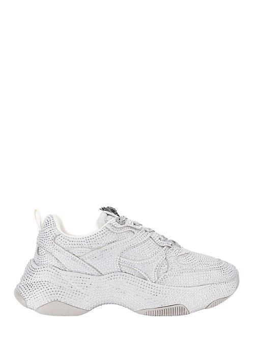 Kurt Geiger Starlight Suede Trainers - Silver