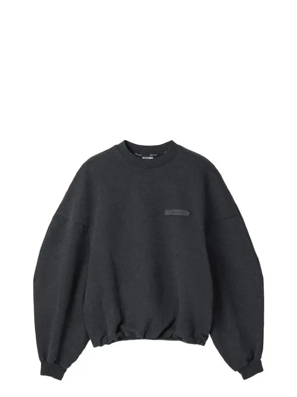 Jacquemus The Ribbon Sweatshirt - Grey