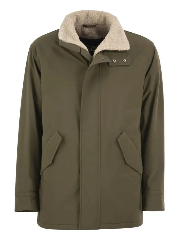 Herno Light Military Coat - Green