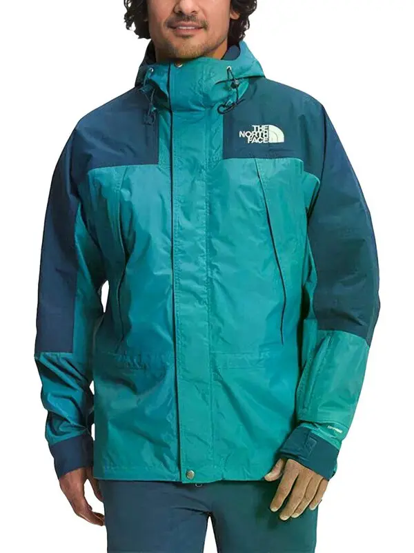The North Face Logo-detail Hooded Jacket - Blue