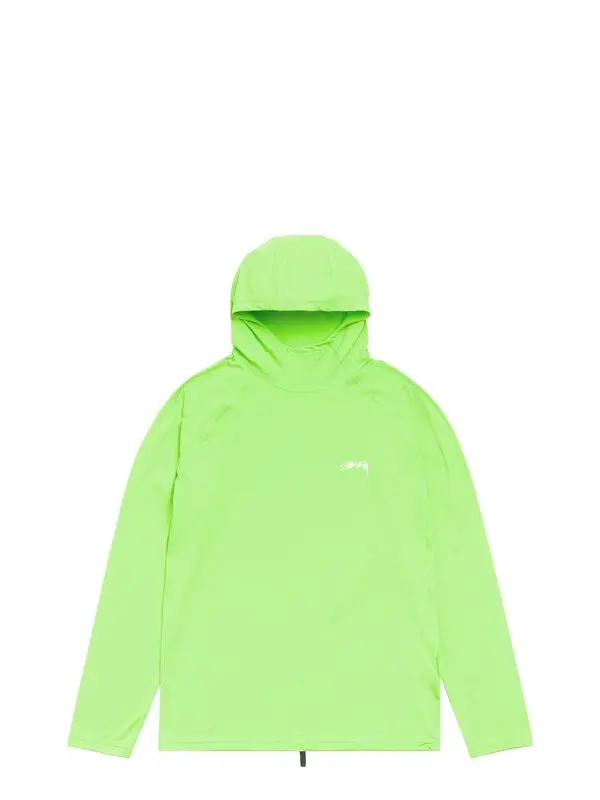 StÜssy Hooded Rash Guard - Green
