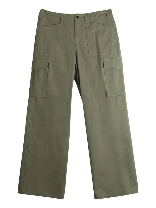 RIER Cargo Trousers 'argile Industrial - Green