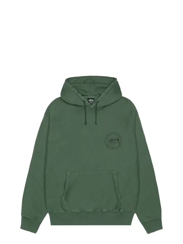 StÜssy Wear Pigment Dyed Hood - Green