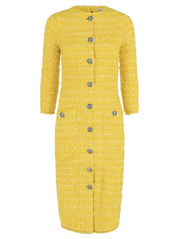 Balenciaga Back-to-front Dress - Yellow