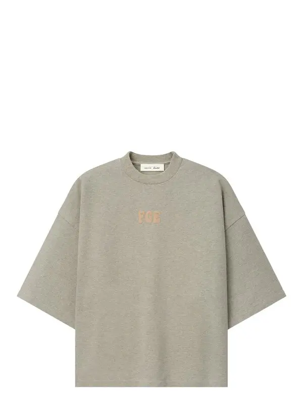 Fear Of God Heavy Jersey Merch Tee - Grey