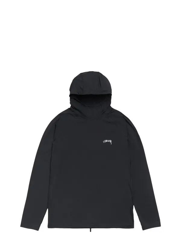 StÜssy Hooded Rash Guard - Black