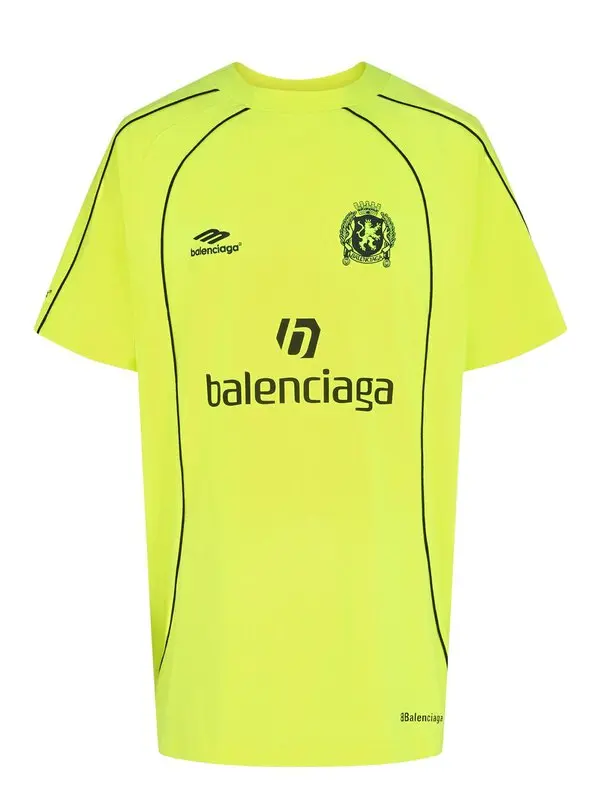 Balenciaga Oversized T-shirt - Yellow