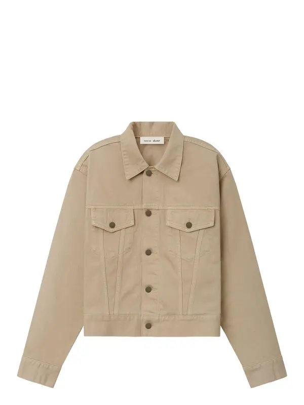 Fear Of God Classic Denim Jacket 'overdyed Dune - Tan