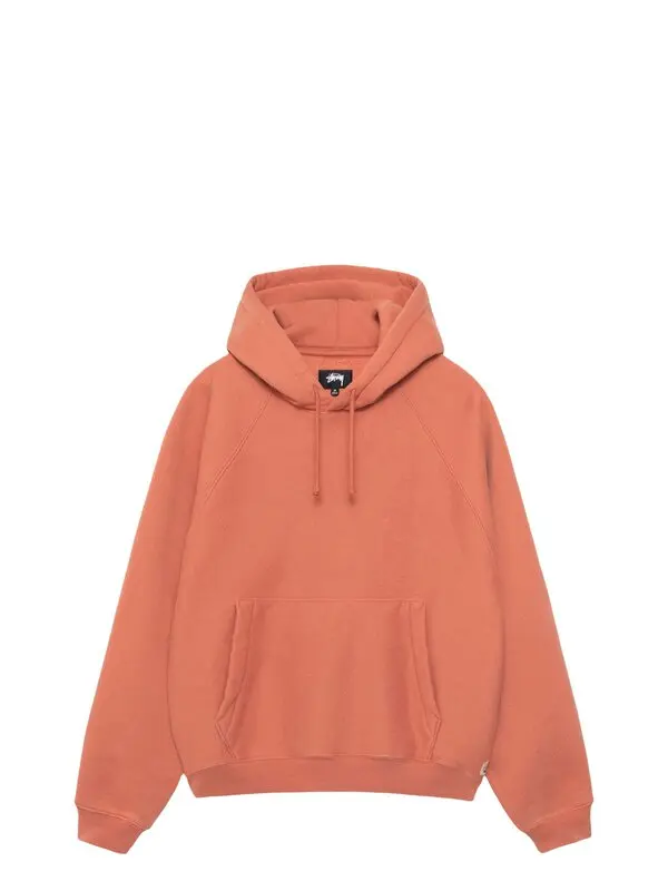 StÜssy Fleece Raglan Hoodie - Orange