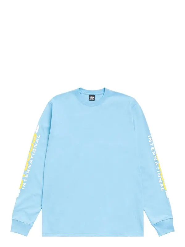 StÜssy Blade Long-sleeve Tee - Blue