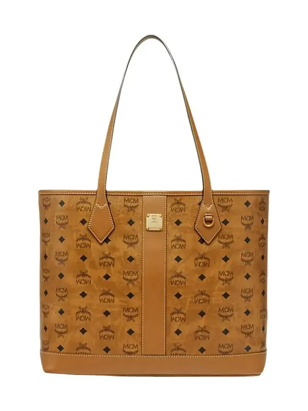 Mcm Liz Vi Shopper Bag - Tan