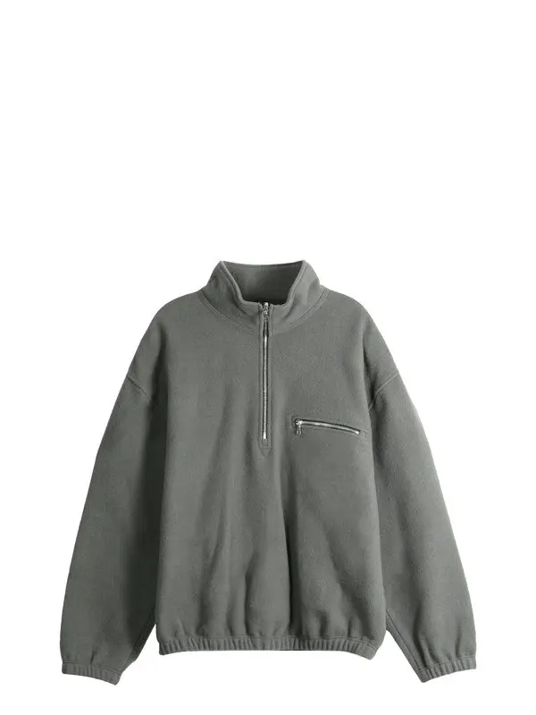RIER Polar Fleece Zinc Fleece - Grey