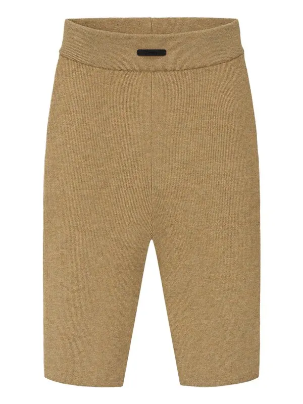 Fear Of God Rib Knit Bike Short 'dune - Tan