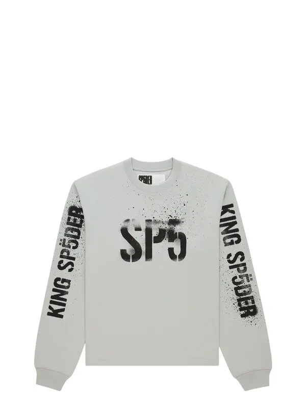 SP5DER Wwweb Long-sleeve Shirt - Grey