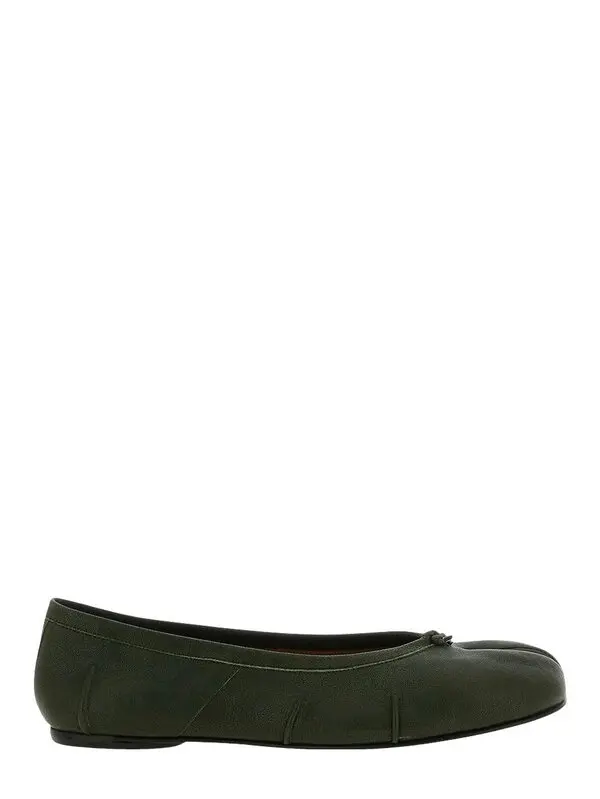 MAISON MARGIELA Forest Tabi Ballerina Flat - Green