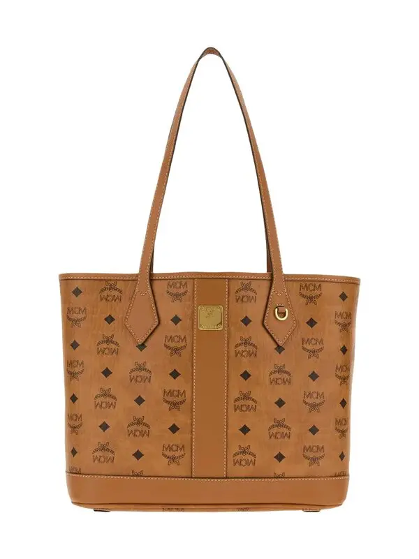 Mcm Liz Vi Shopper Bag - Tan