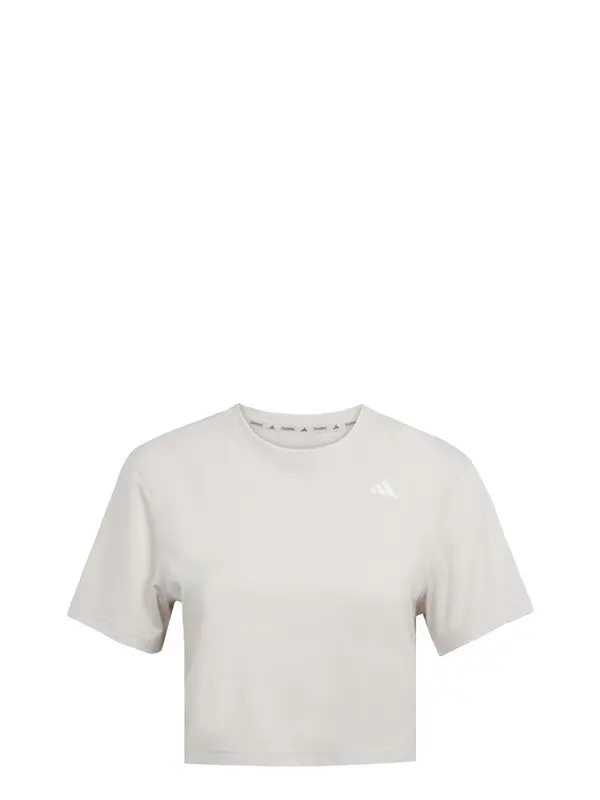 Adidas Train Essentials Boxy Workout Tee - Tan