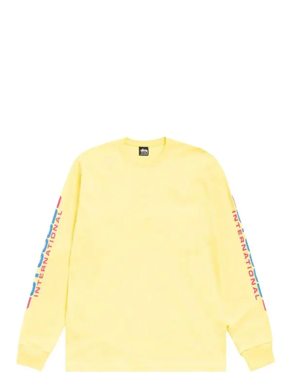 StÜssy Blade Long-sleeve T-shirt - Yellow