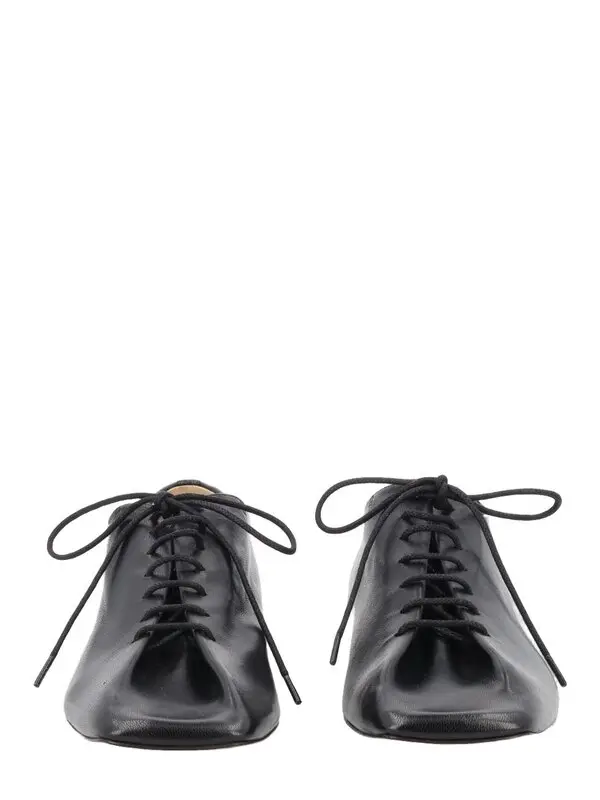 LEMAIRE Leather Derby Shoes - Black