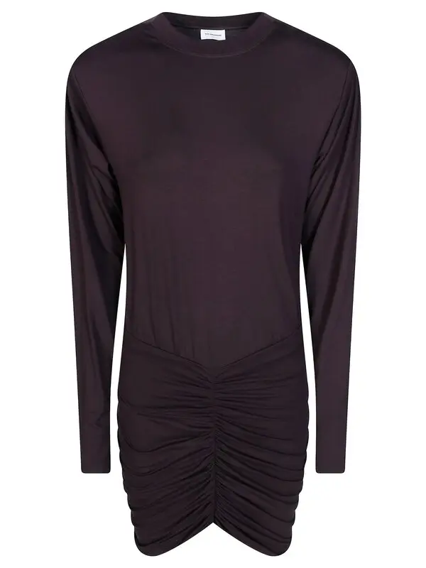 Andamane Lennox Long Sleeve Mini Dress - Viola