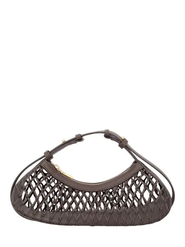 Cult Gaia Woven Leather Shoulder Bag - Multicolour