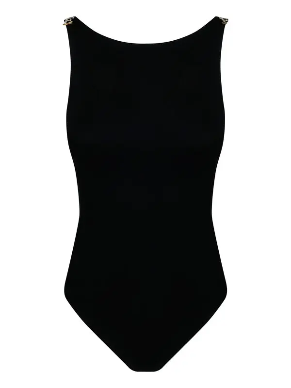 Elisabetta Franchi Sleek Bodysuit - Nero