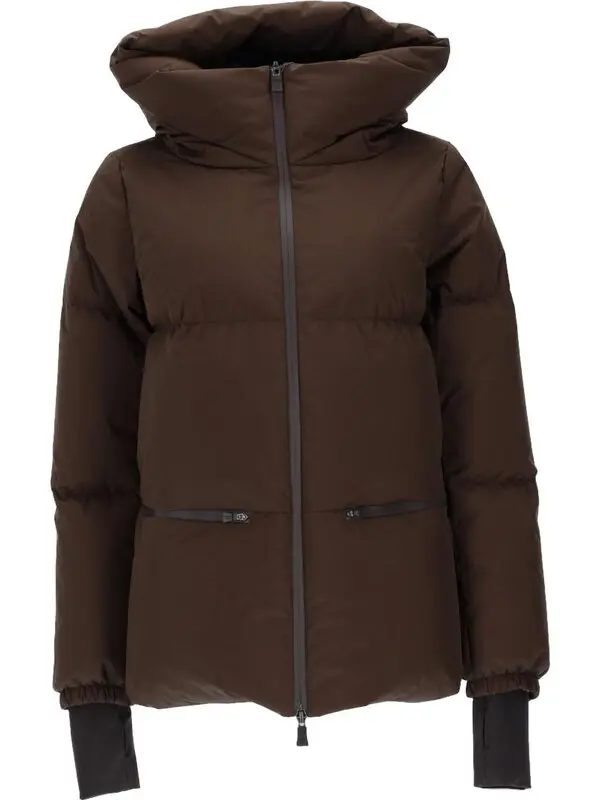 Herno Hooded Puffer Jacket - Brown