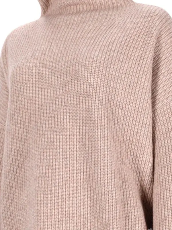 Isabel Marant Étoile Ribbed Turtleneck Sweater - Beige